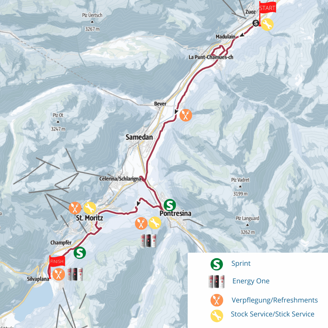 The new race of Engadin La Diagonela ‘La Sfida’ joins the Ski Classics ...