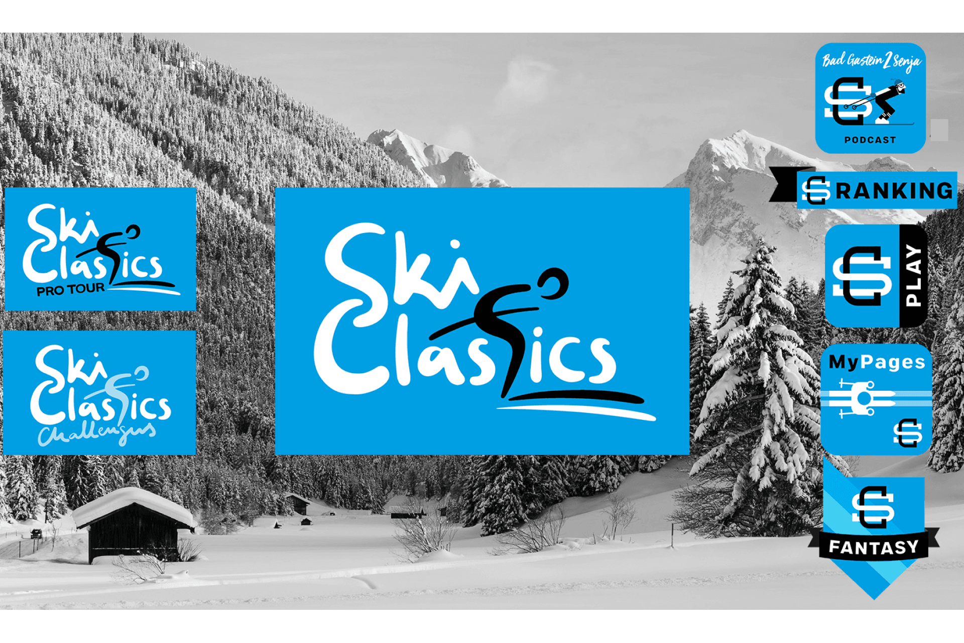 Brand New Ski Classics Visual Identity - ProXCskiing